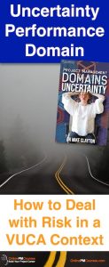 Uncertainty Performance Domain: How to Deal with Risk in a VUCA Context