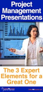 Project Management Presentations: The 3 Expert Elements for a Great One